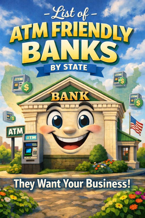List of ATM Business Friendly Banks by State